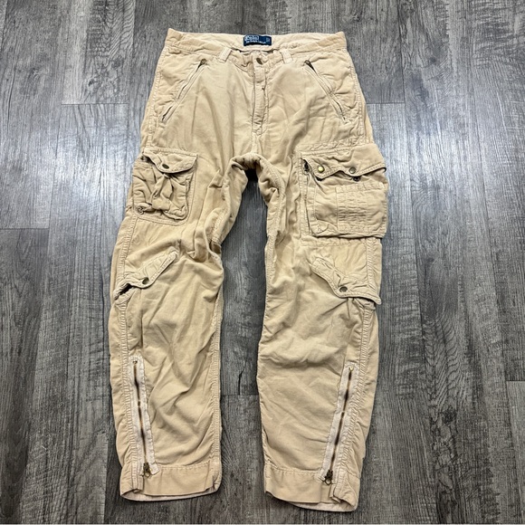 Polo Ralph Lauren | Pants | Vintage Polo Ralph Lauren Paratrooper Corduroy Cargo Pants | Poshmark